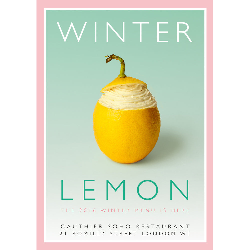 'Winter Lemon' Print